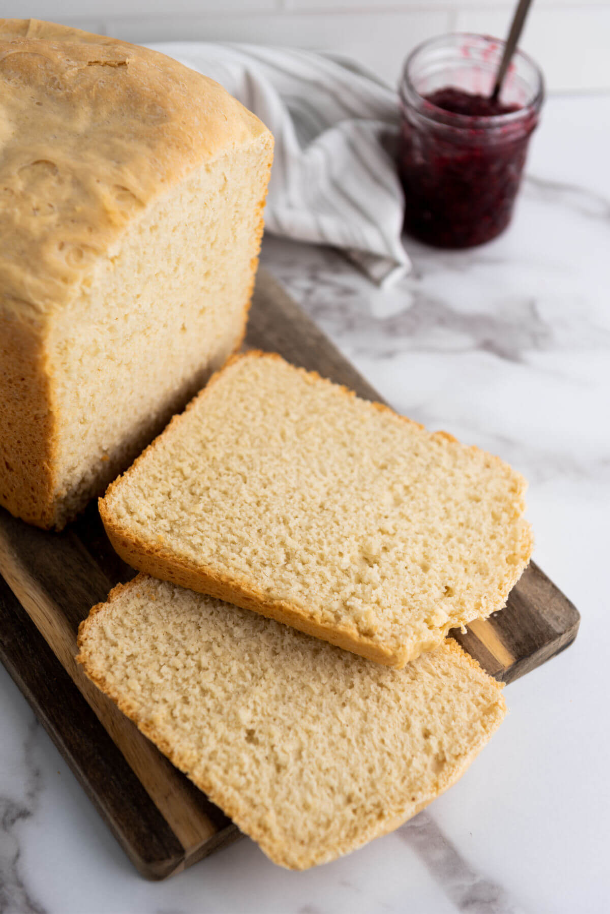 Simple Bread Machine White Bread - Artful Homemaking