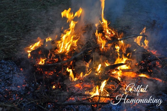 November Bonfire - Artful Homemaking