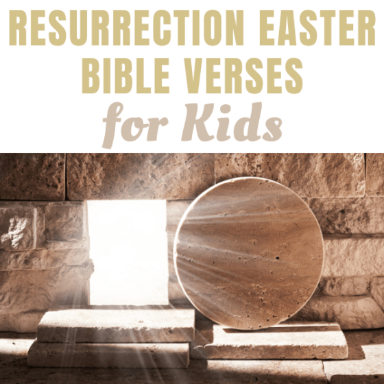 Easter Bible Verses for Kids to Celebrate the Resurrection - Artful ...
