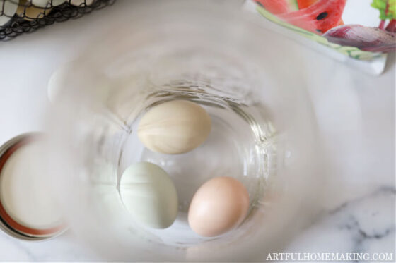 How to Water Glass Eggs (To Preserve Them Long Term) - Artful Homemaking