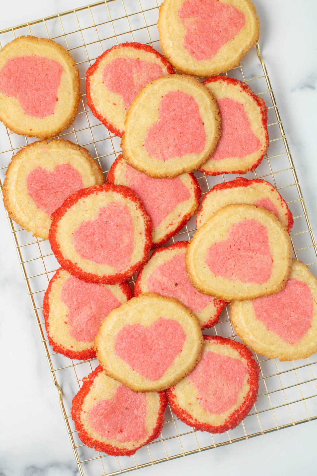 Slice and Bake Heart Cookies - Artful Homemaking