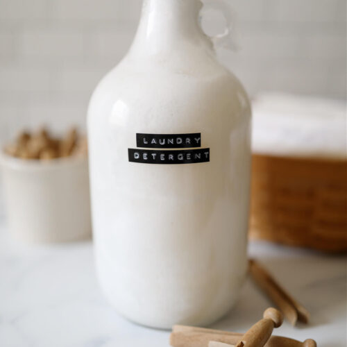 Homemade Liquid Laundry Detergent Recipe - Artful Homemaking