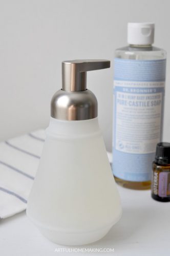 How to Make Foaming Hand Soap Easy DIY Recipe - Artful Homemaking