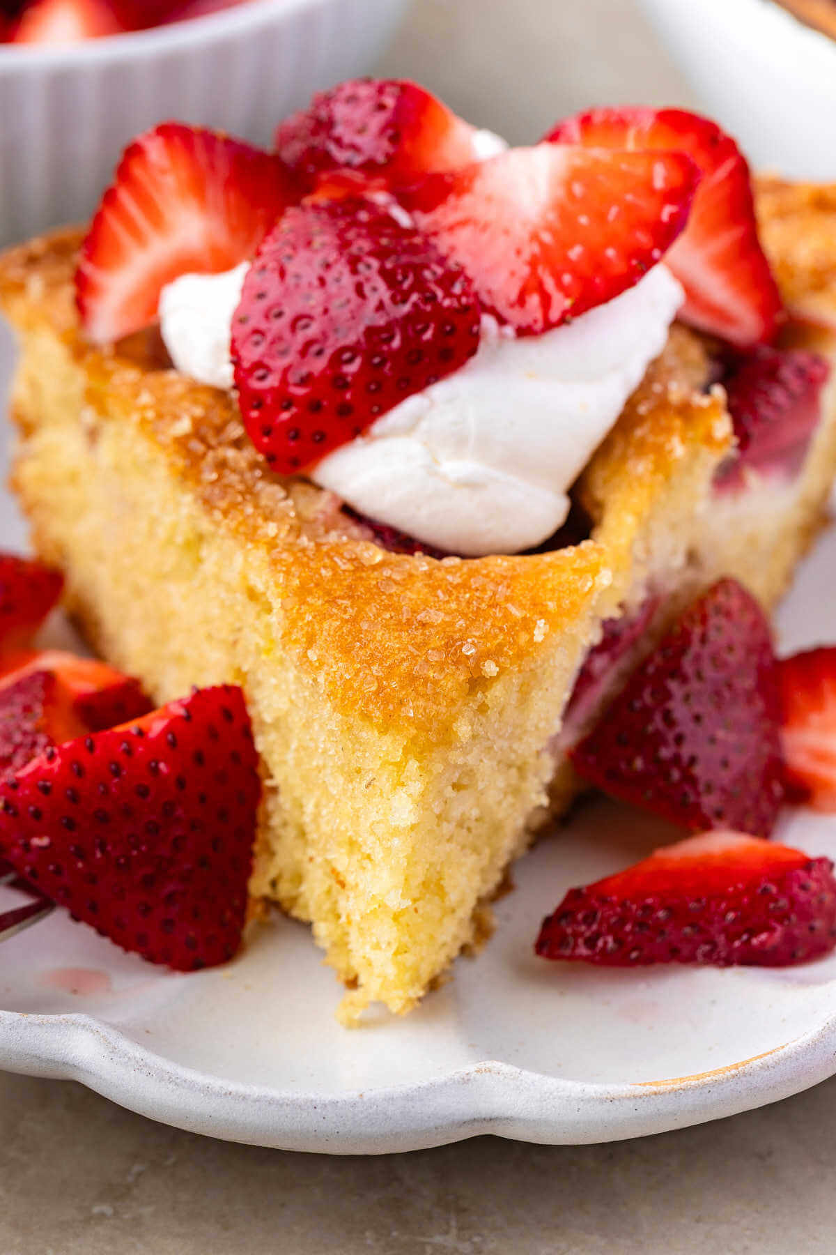 Sourdough Strawberry Cake - Artful Homemaking