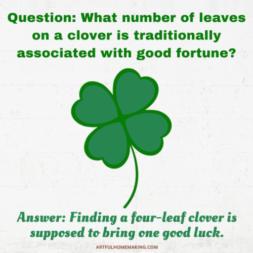 45 St. Patrick's Day Trivia Printable Questions and Answers - Artful ...