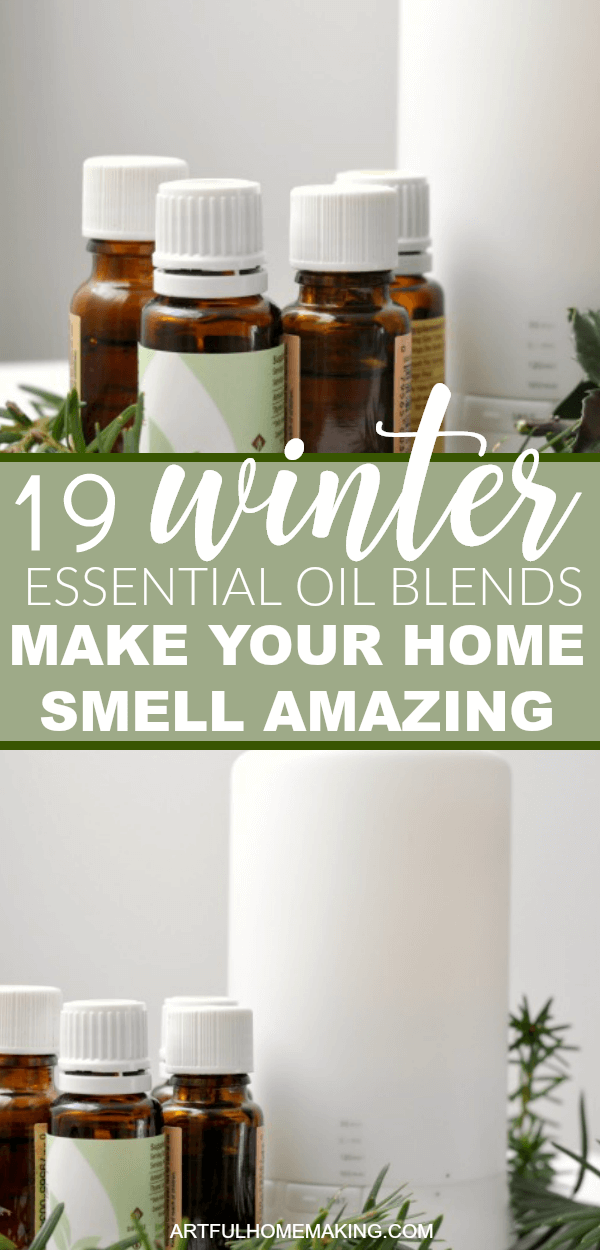 19 Winter Essential Oil Diffuser Blends - Artful Homemaking